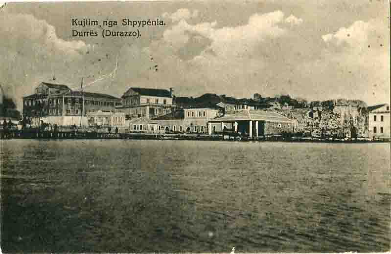 1923 Albania DRAC postcard to Italy – BalkanPhila