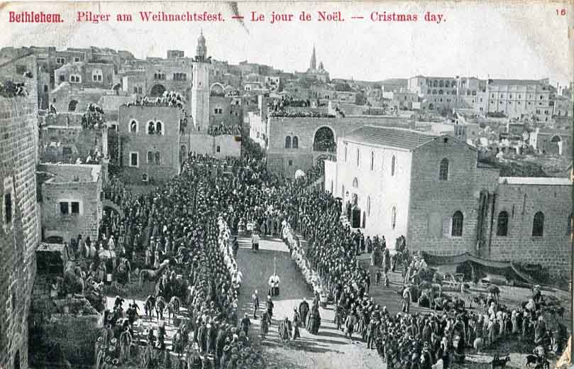 1909 German Levant Bethlehem Postcard to South Africa – BalkanPhila