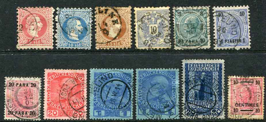 1867 Austria Levant METELIN Greece collection – BalkanPhila