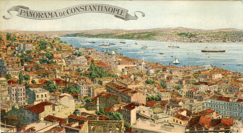 1913 Russian Levant Constantinople Postcard – BalkanPhila