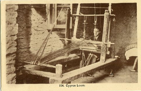 Cyprus Loom Weaving Postcard – BalkanPhila