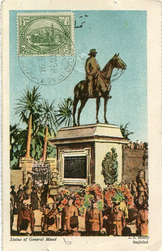1928 Iraq General Maud Statue Baghdad – BalkanPhila