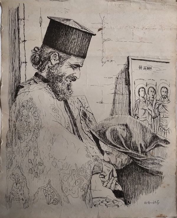 Greece Cyprus Orthodox Priest Poster – BalkanPhila