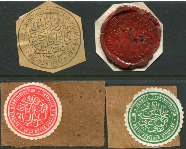 Turkey Seals and Labels Collection – BalkanPhila