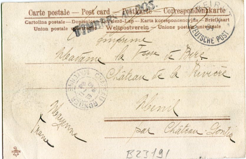 1904 German Levant Syrian Protestant College – BalkanPhila