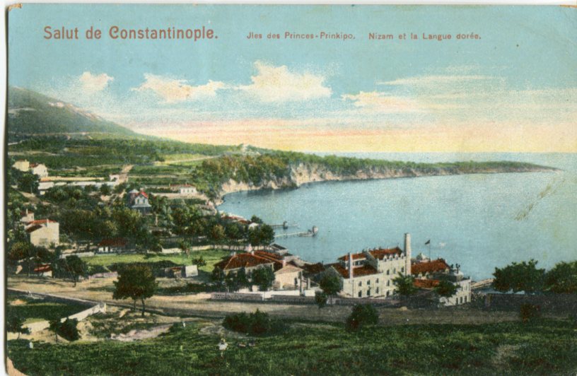 1910 Turkey Istanbul Büyükada to USA – BalkanPhila