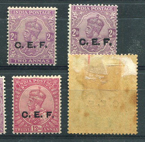 1914 China CEF India Used Abroad Set * – BalkanPhila