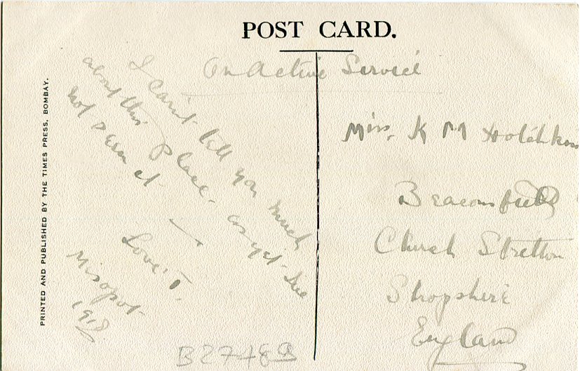 1918 Persia Shush OAS French Chateau card – BalkanPhila