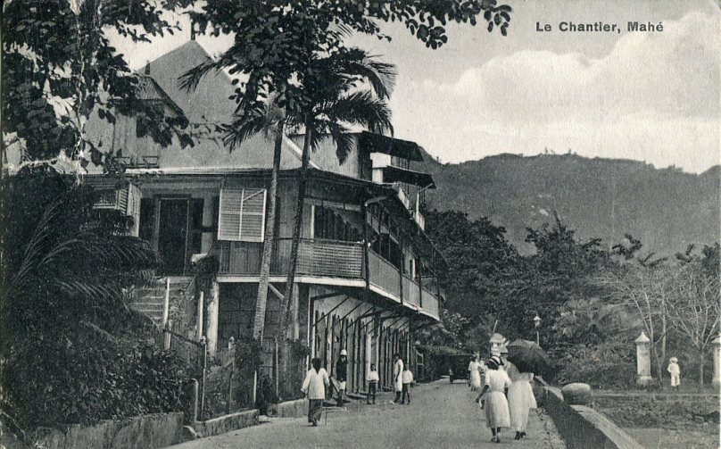 1938 Seychelles Mahe Postcard to Durham photo Vel – BalkanPhila