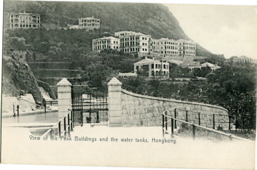 Hong Kong Peak Buildings Water Tanks ed Sternberg – BalkanPhila