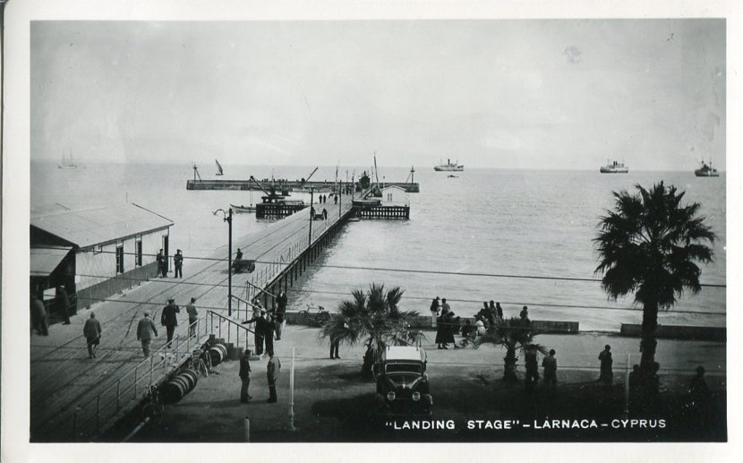 Cyprus Larnaca Pier Photocard – BalkanPhila