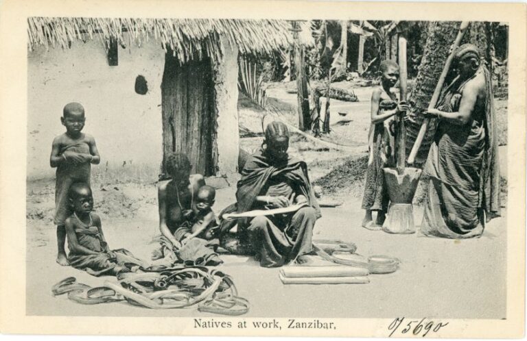 Zanzibar Natives at Work ed Gomes – BalkanPhila